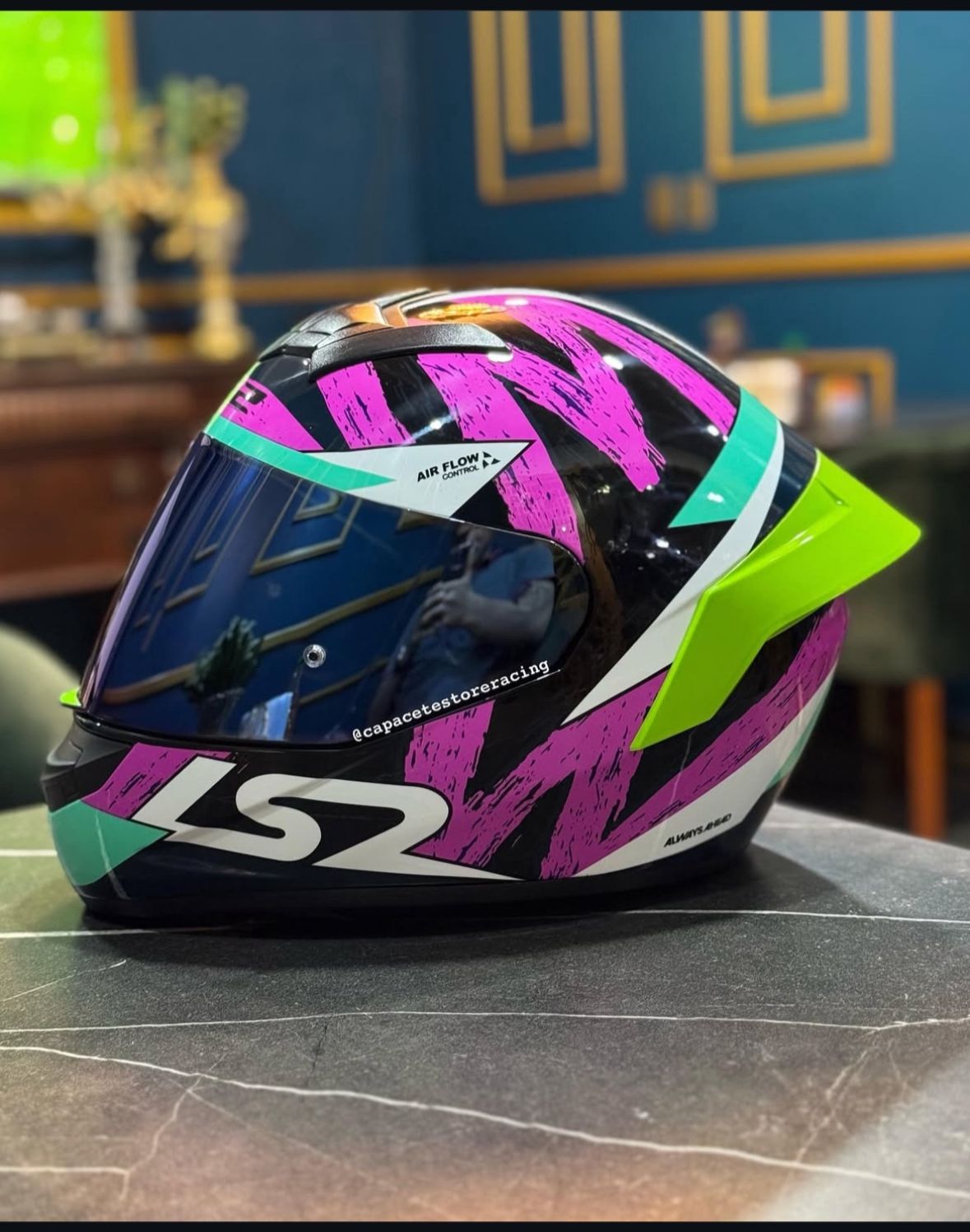 LS2 CASCO FF-352 ROOKIE WOLVES PINK – Capacete Store Racing