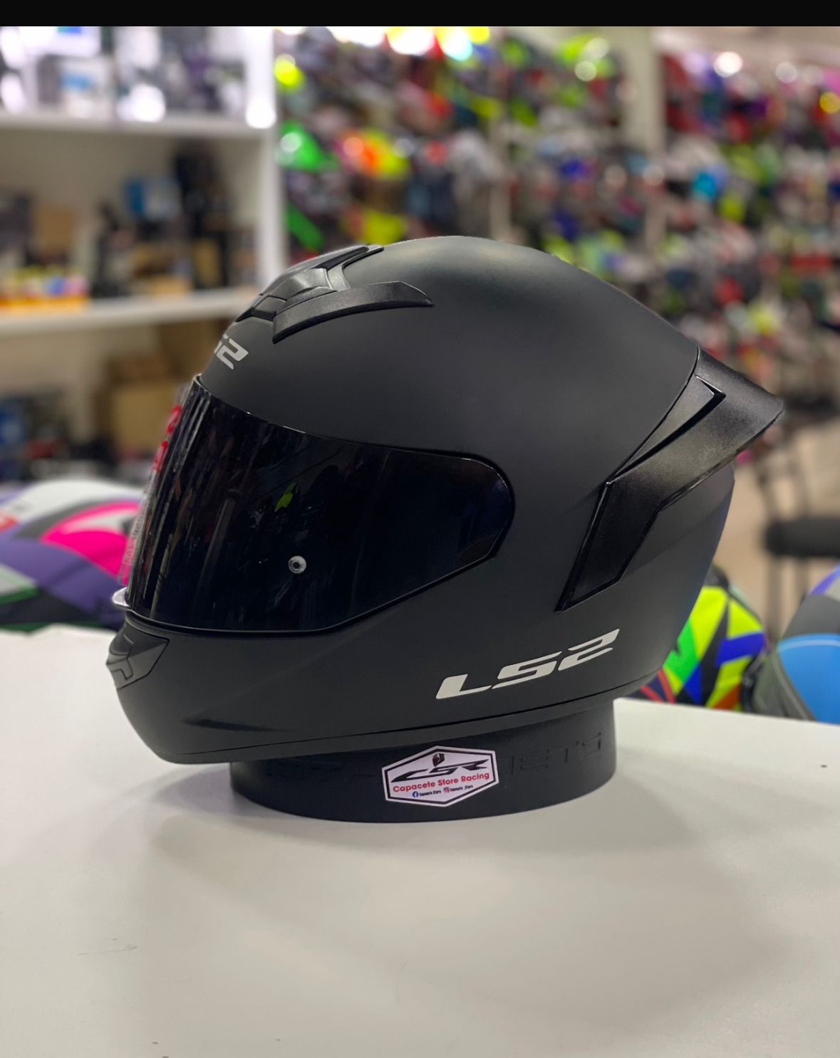 LS2 CASCO FF-352 ROOKIE MATT BLACK – Capacete Store Racing