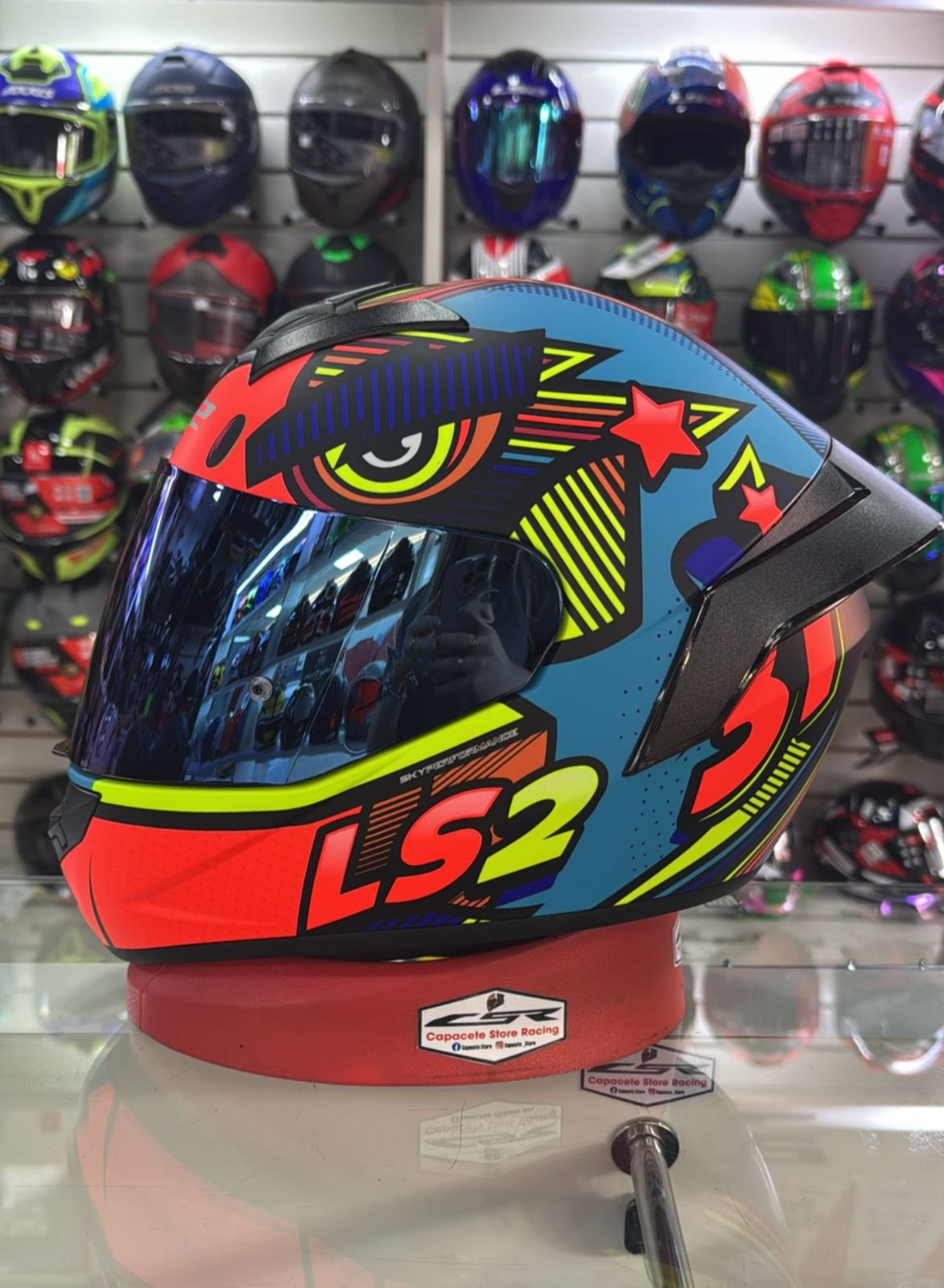 LS2 CASCO FF-352 ROOKIE KHAN – Capacete Store Racing