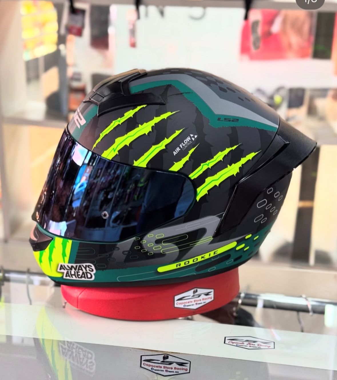 LS2 CASCO FF-352 ROOKIE SKAR MONSTER – Capacete Store Racing